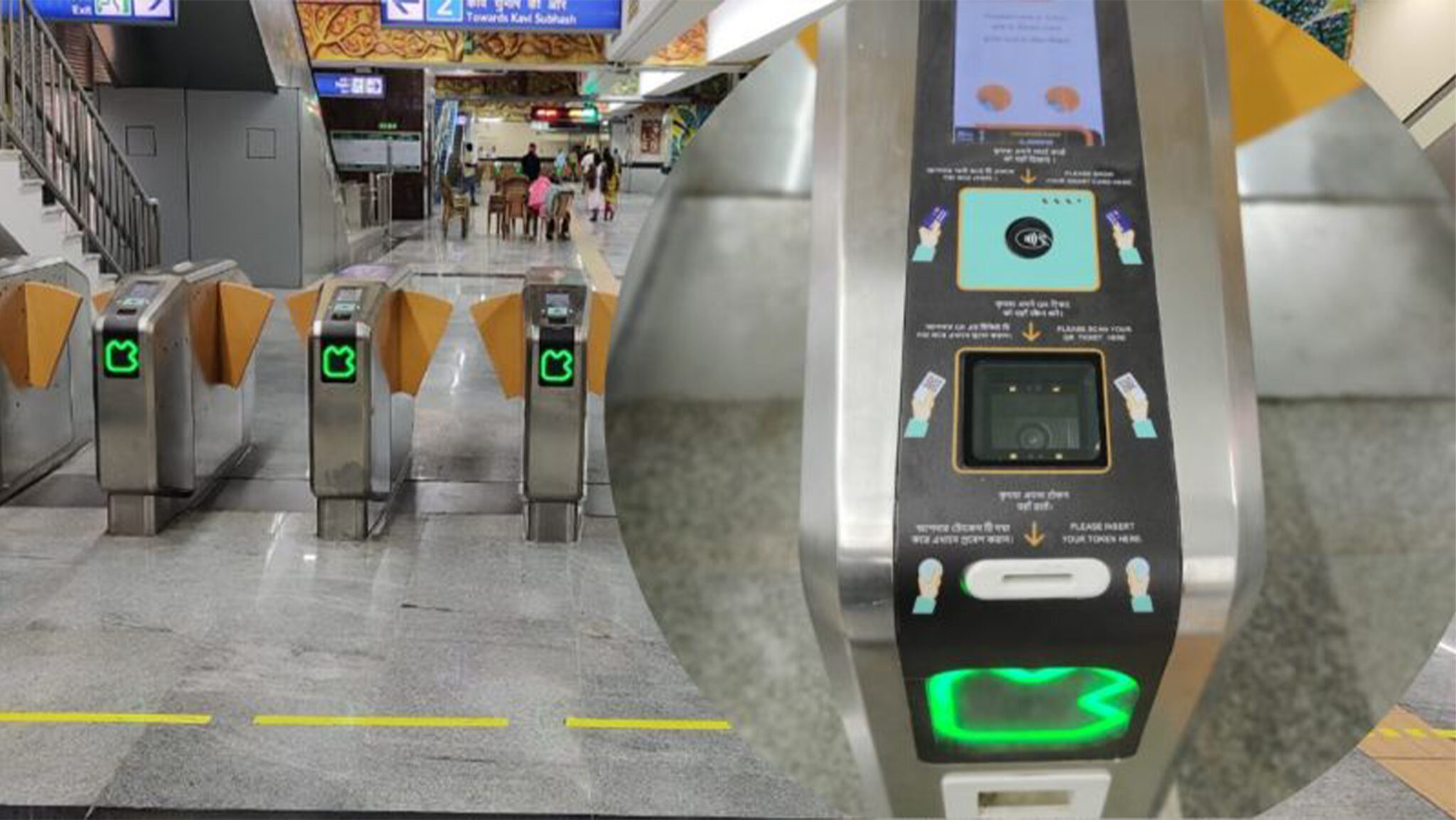 AuroTransit designed AFCS at Kolkata metro's Dakshineshwar and ...